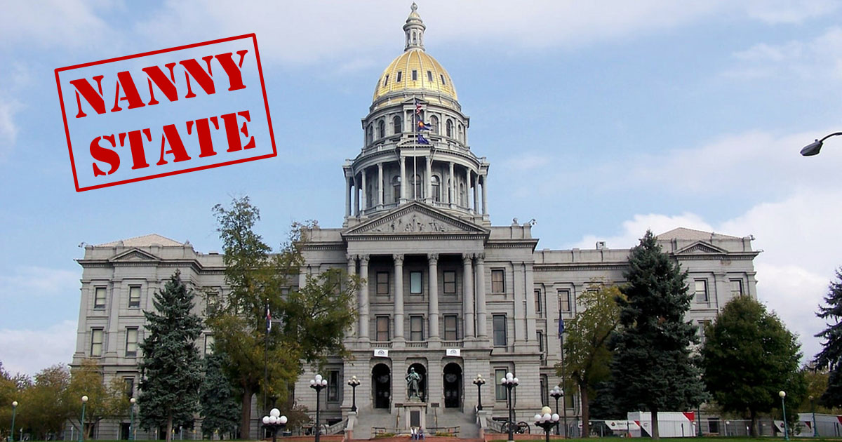 NANNY STATE BILL OF THE WEEK: HB19-1207 - Colorado Citizens Press