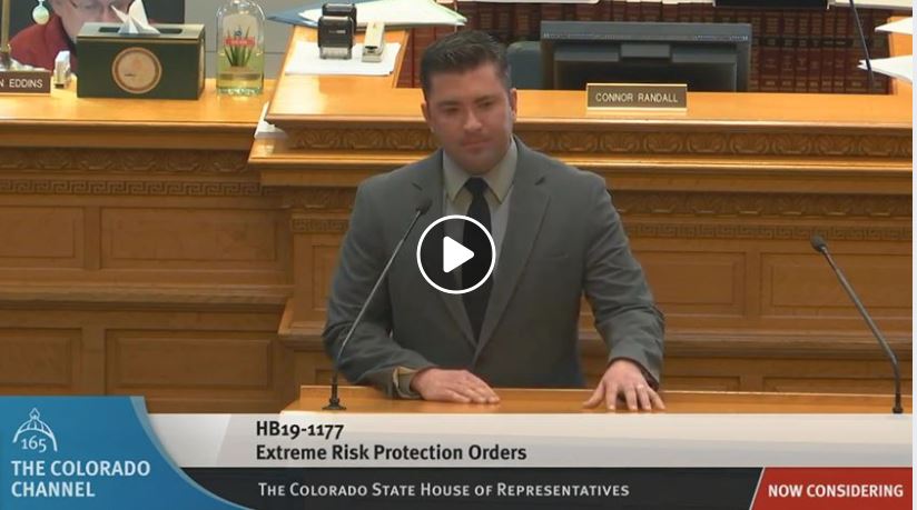 Rep. Neville gives impassioned speech opposing Red Flag - Colorado ...