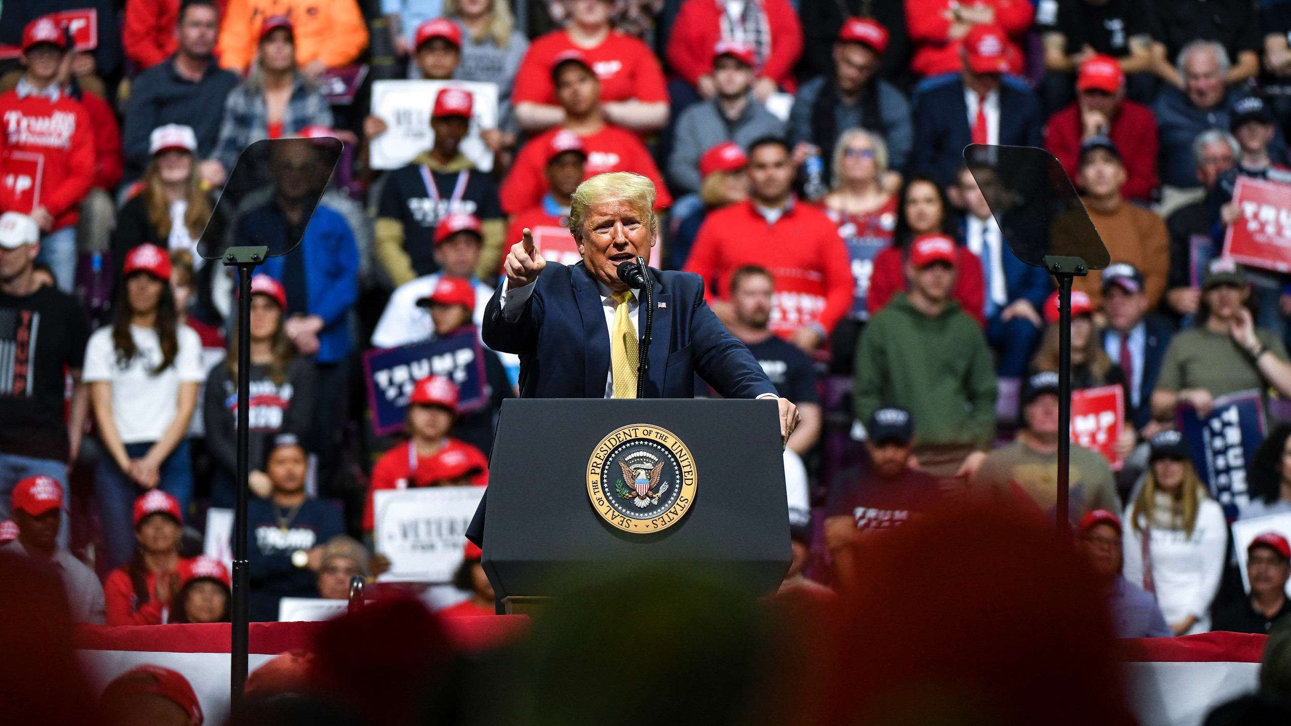 Donald Trump Holds A Campaign Rally In Colorado Springs - Colorado ...